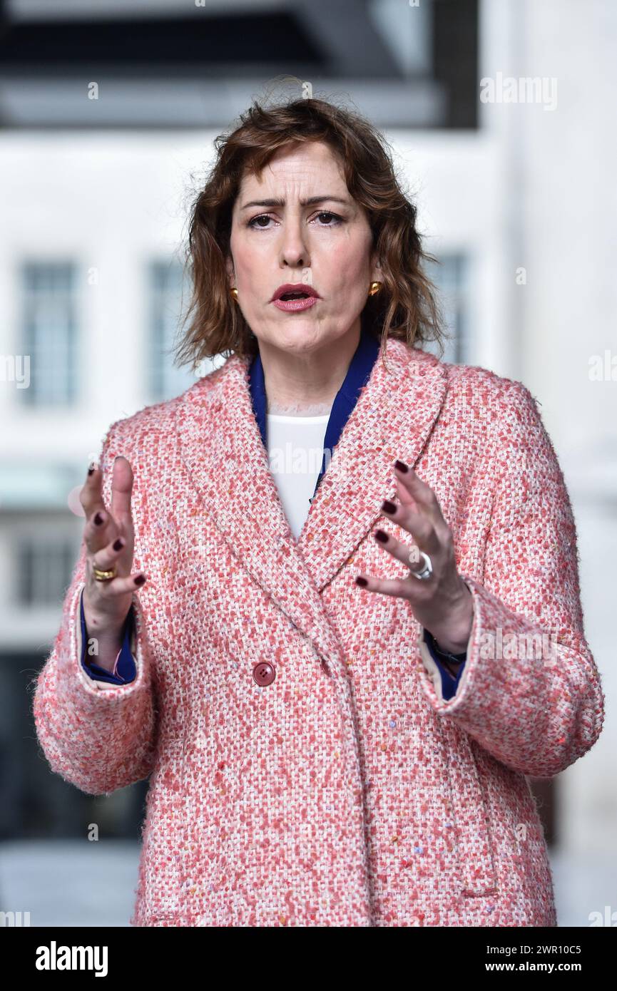 London, England, UK. 10th March 2024. Health Secretary Victoria Atkins ...