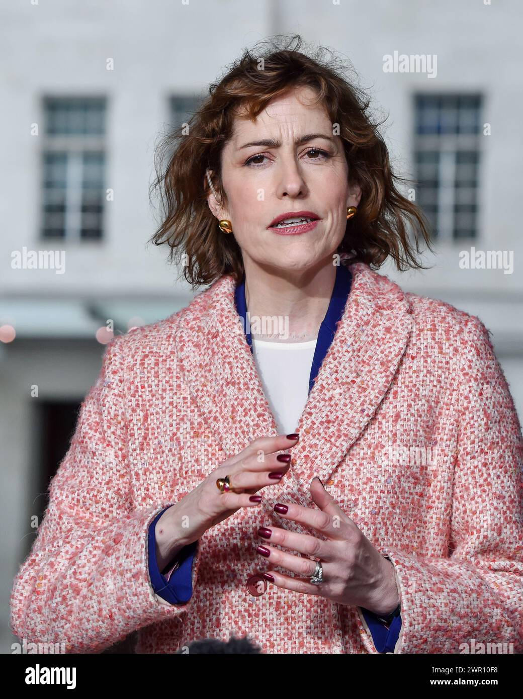 London, England, UK. 10th March 2024. Health Secretary Victoria Atkins ...