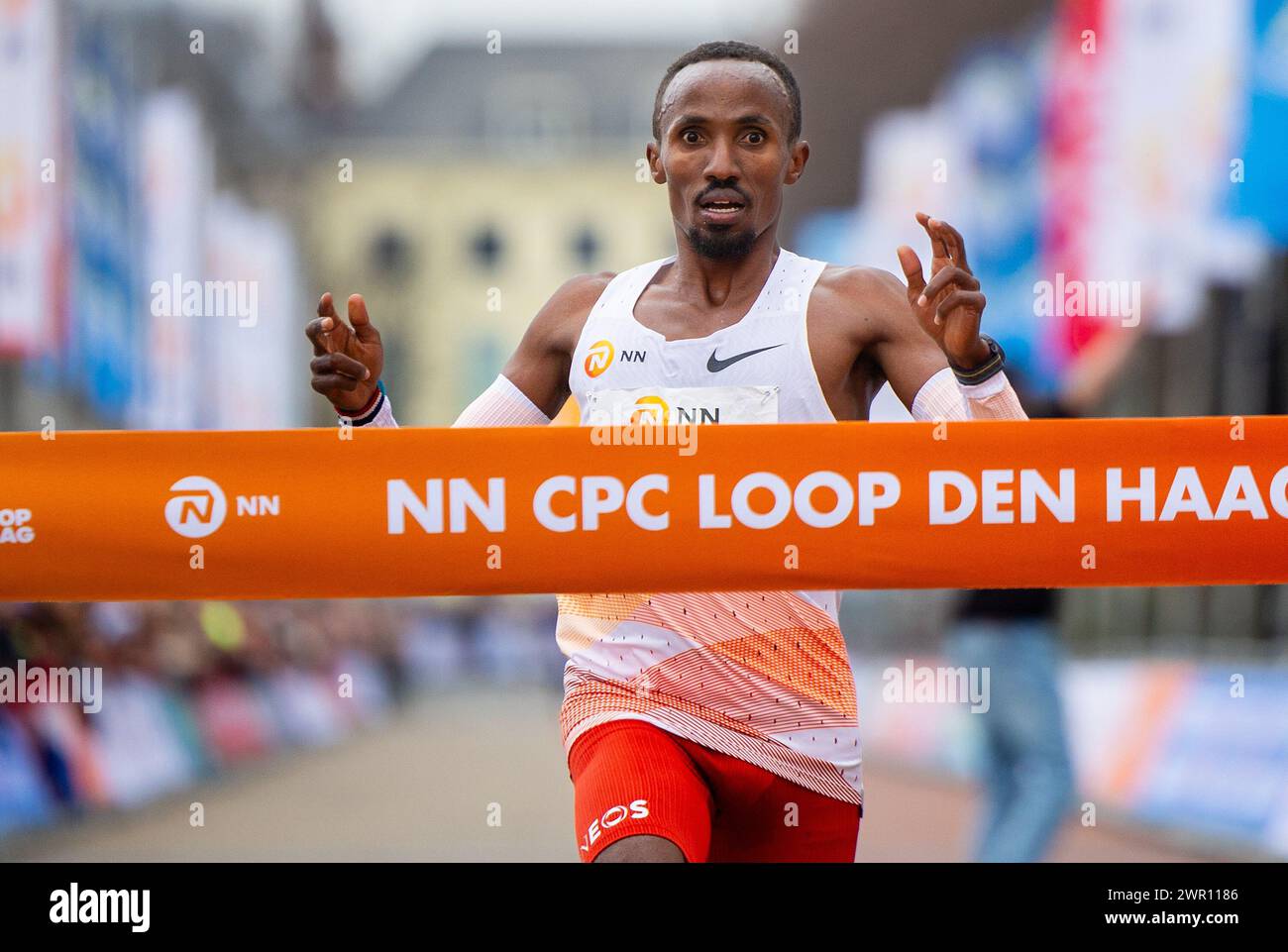 The Hague, Netherlands. 10th March 2024. The Kenyan athlete Abdi Nageeye during the 48th edition ...