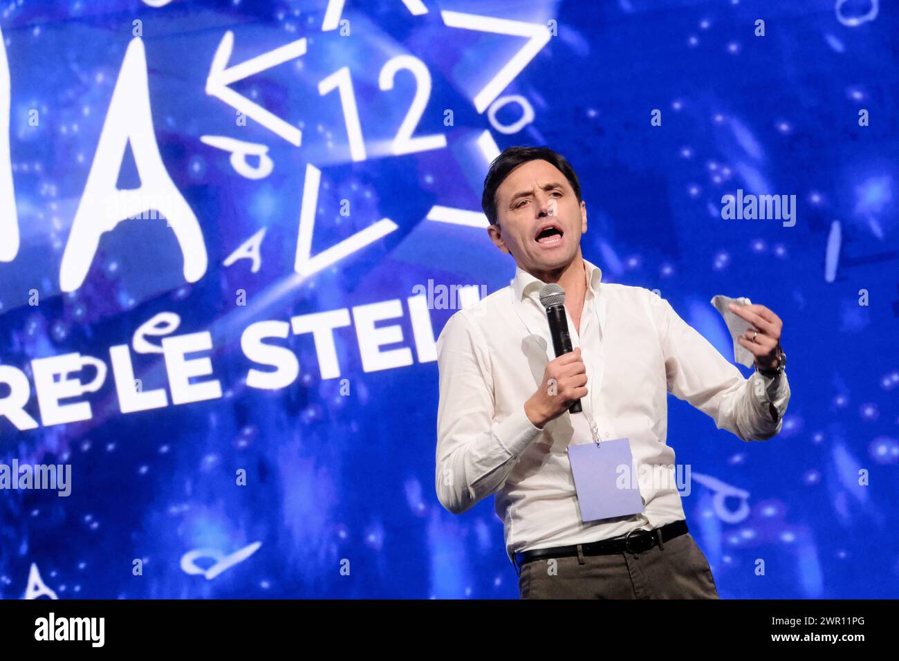 Giornata conclusiva della leopolda 2024 di italia viva hi-res stock ...