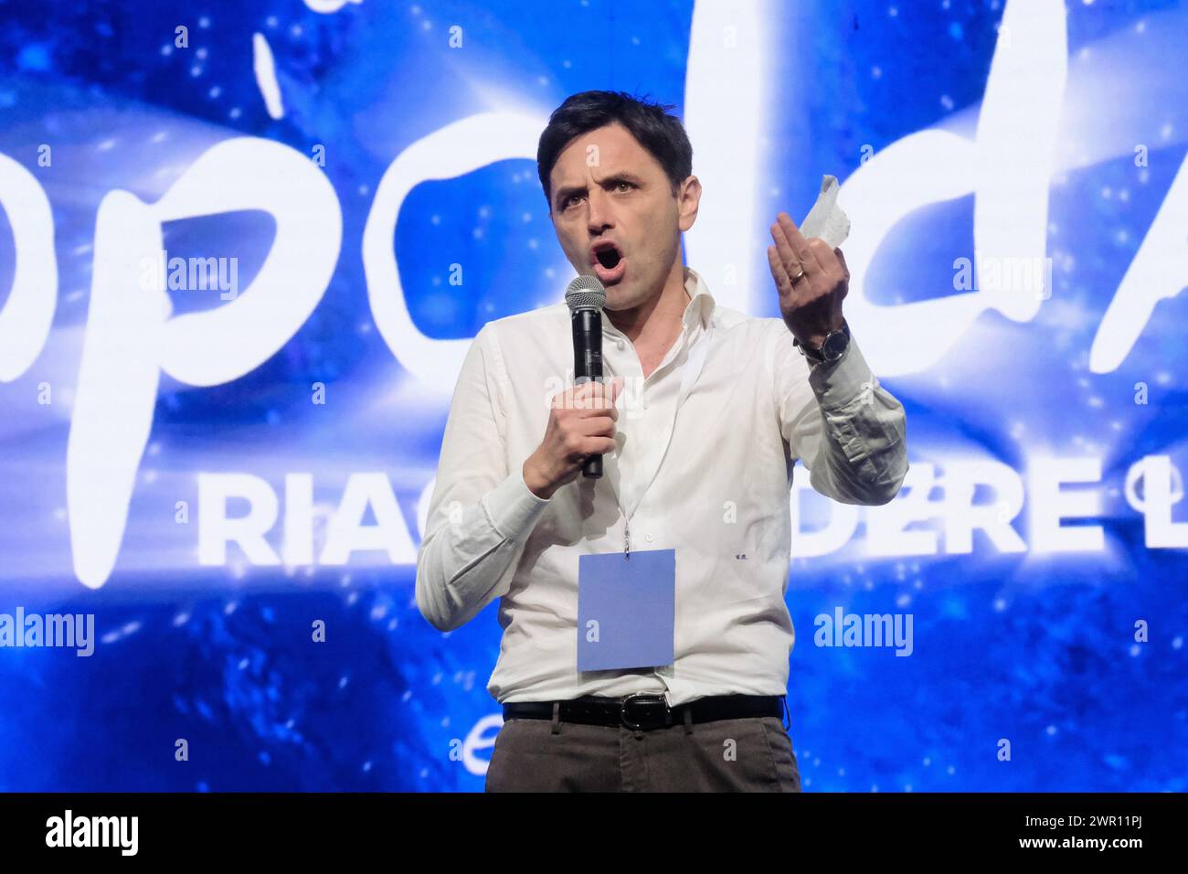 Giornata conclusiva della leopolda 2024 di italia viva hi-res stock ...