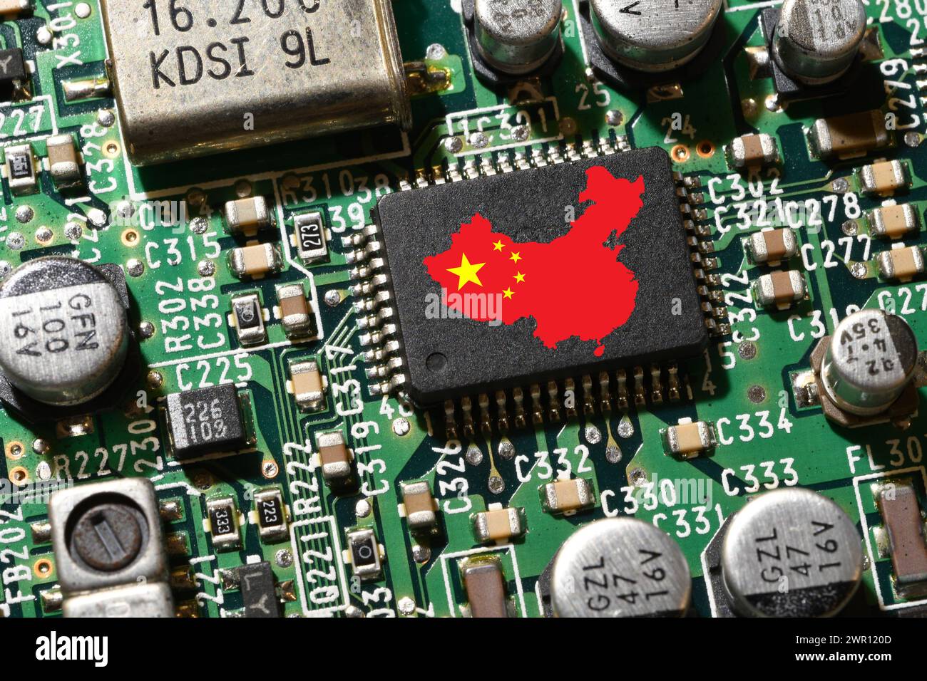 Map on a chip hi-res stock photography and images - Alamy