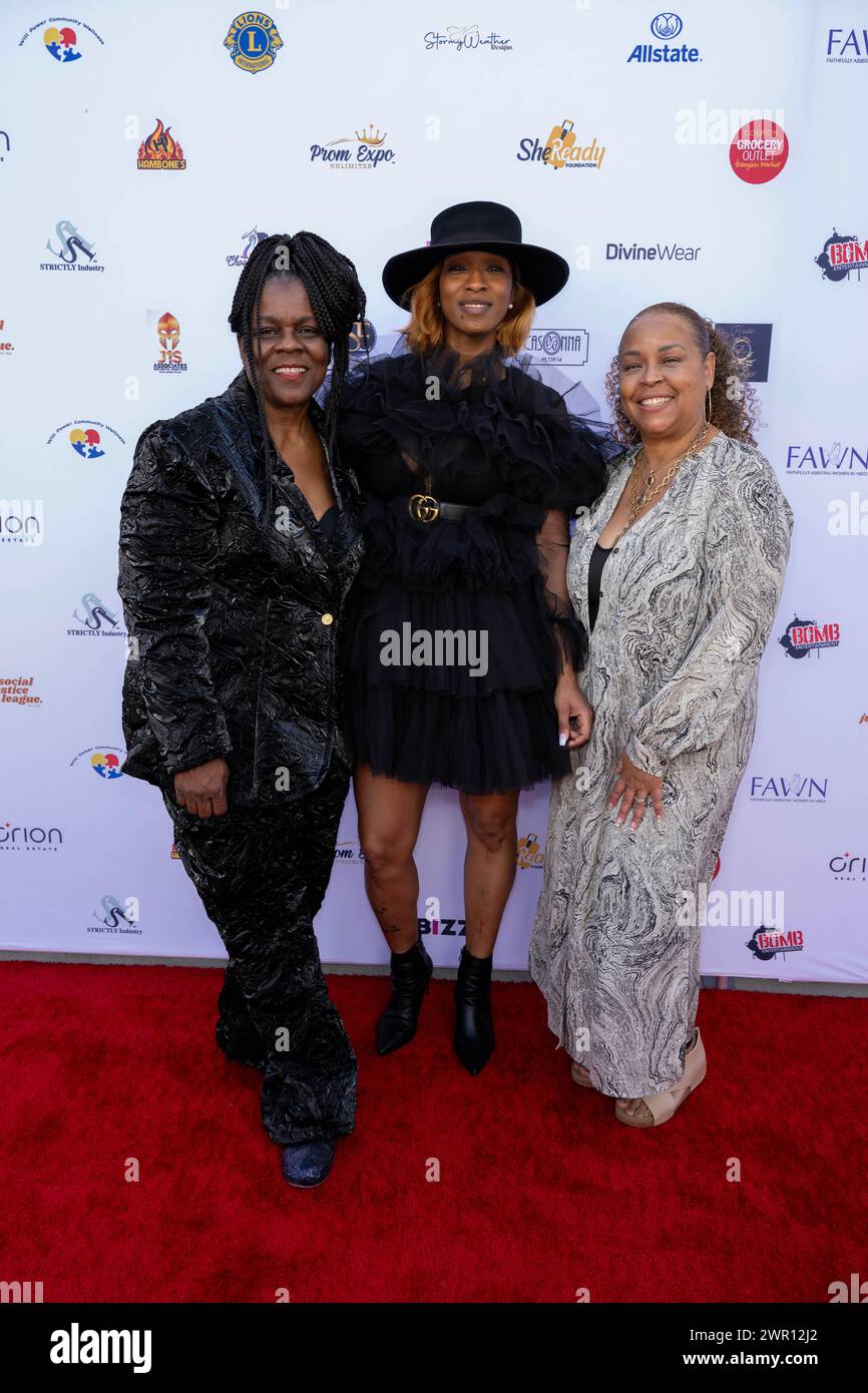 Los Angeles, USA. 09th Mar, 2024. Founder/Designer of Prom Expo ...