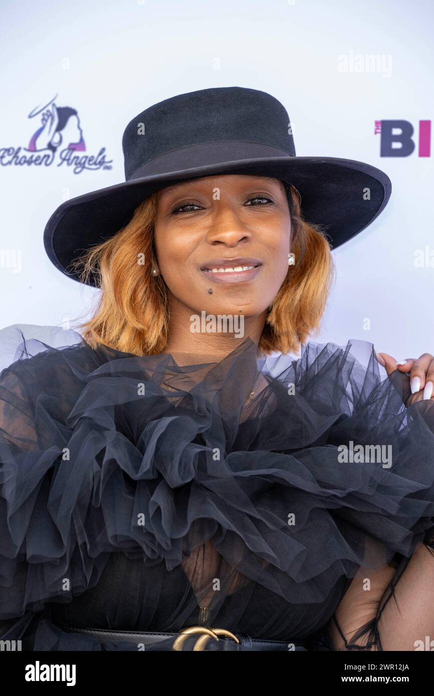 Los Angeles, USA. 09th Mar, 2024.Fashion Designer Monica Ellis attends ...