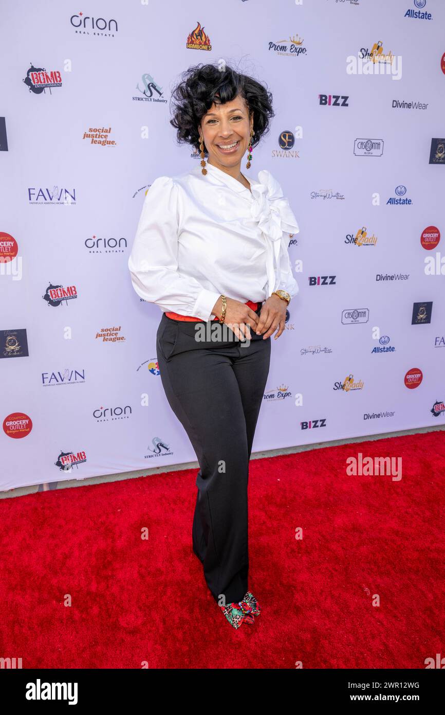 Los Angeles, USA. 09th Mar, 2024. CEO Tamaira "Miss Tee" Sandifer ...