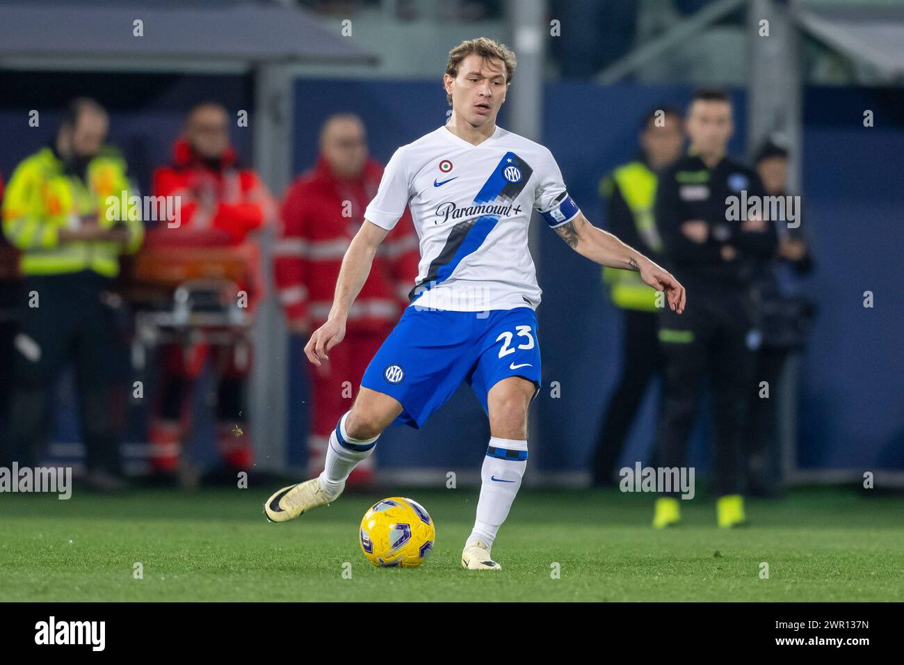 Nicolo Barella (Inter) during the Italian Serie A match between Bologna ...