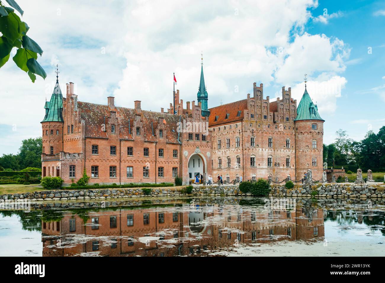 Egeskov castle island funen hi-res stock photography and images - Alamy