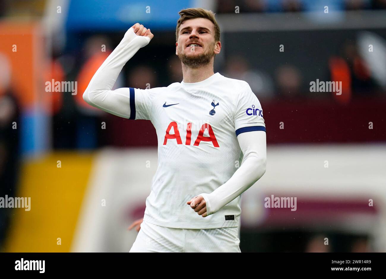 Tottenham Hotspur's Timo Werner celebrates scoring their fourth goal of ...
