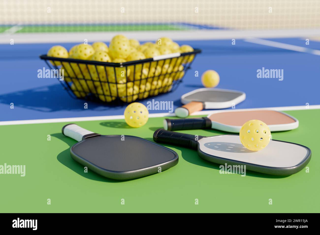 Pickleball banner design hi-res stock photography and images - Alamy