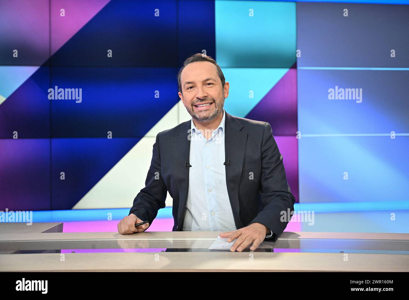 Sebastien Chenu, Spokesman for Rassemblement national poses for ...