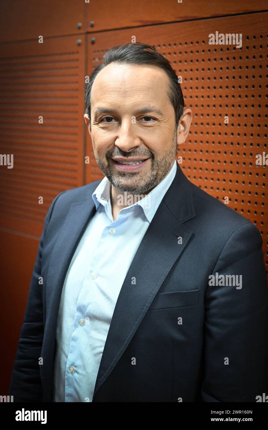 Sebastien Chenu, Spokesman for Rassemblement national poses for ...