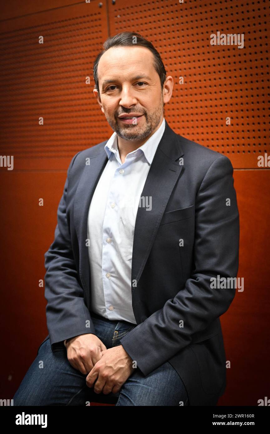 Sebastien Chenu, Spokesman for Rassemblement national poses for ...