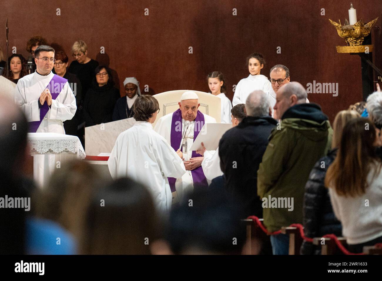 Pope Francis presides over the opening of the "24 hours for the Lord ...