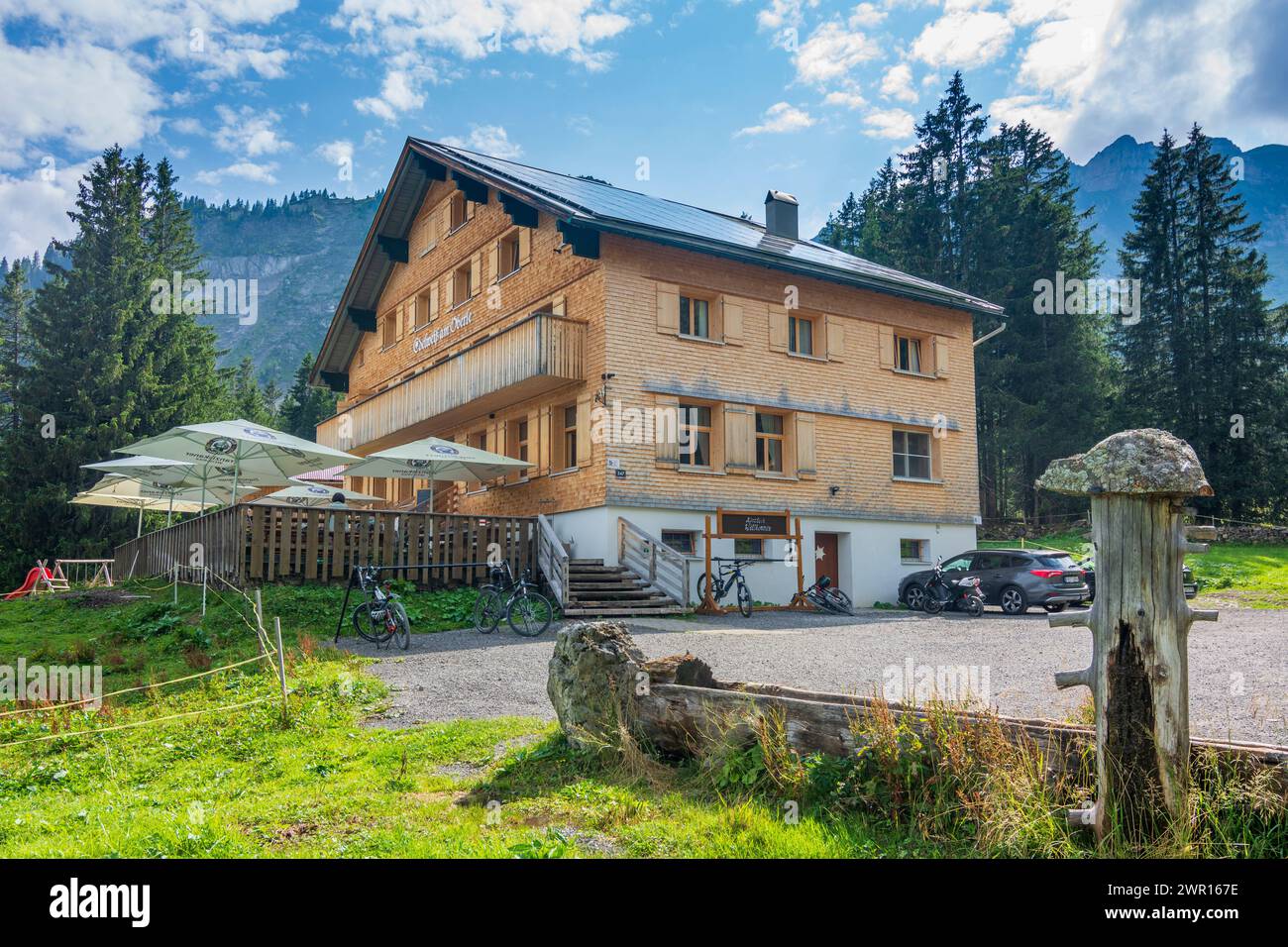 Au: restaurant Edelweiß am Öberle in Bregenzerwald (Bregenz Forest ...
