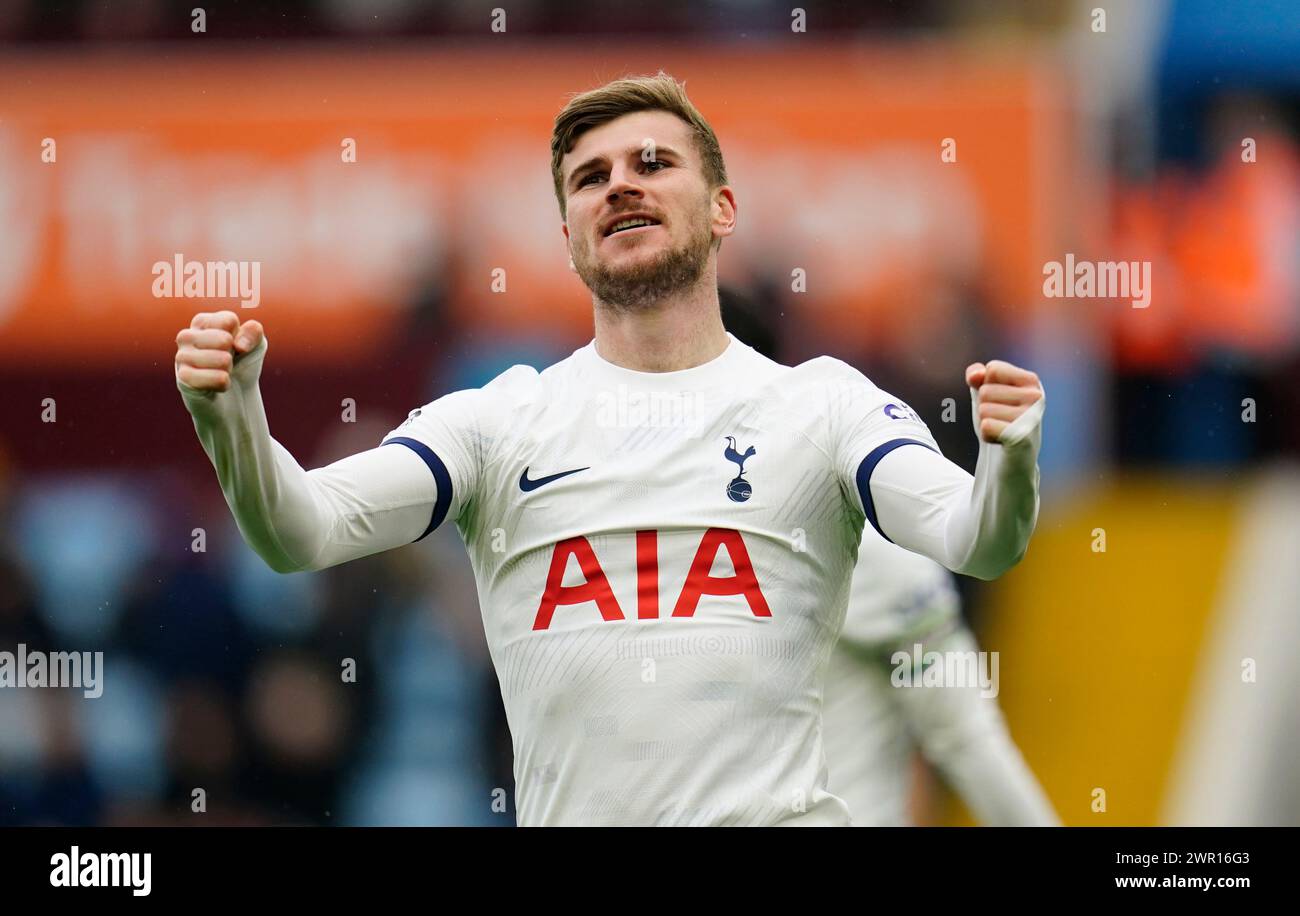 Timo werner tottenham march 2024 hi-res stock photography and images ...