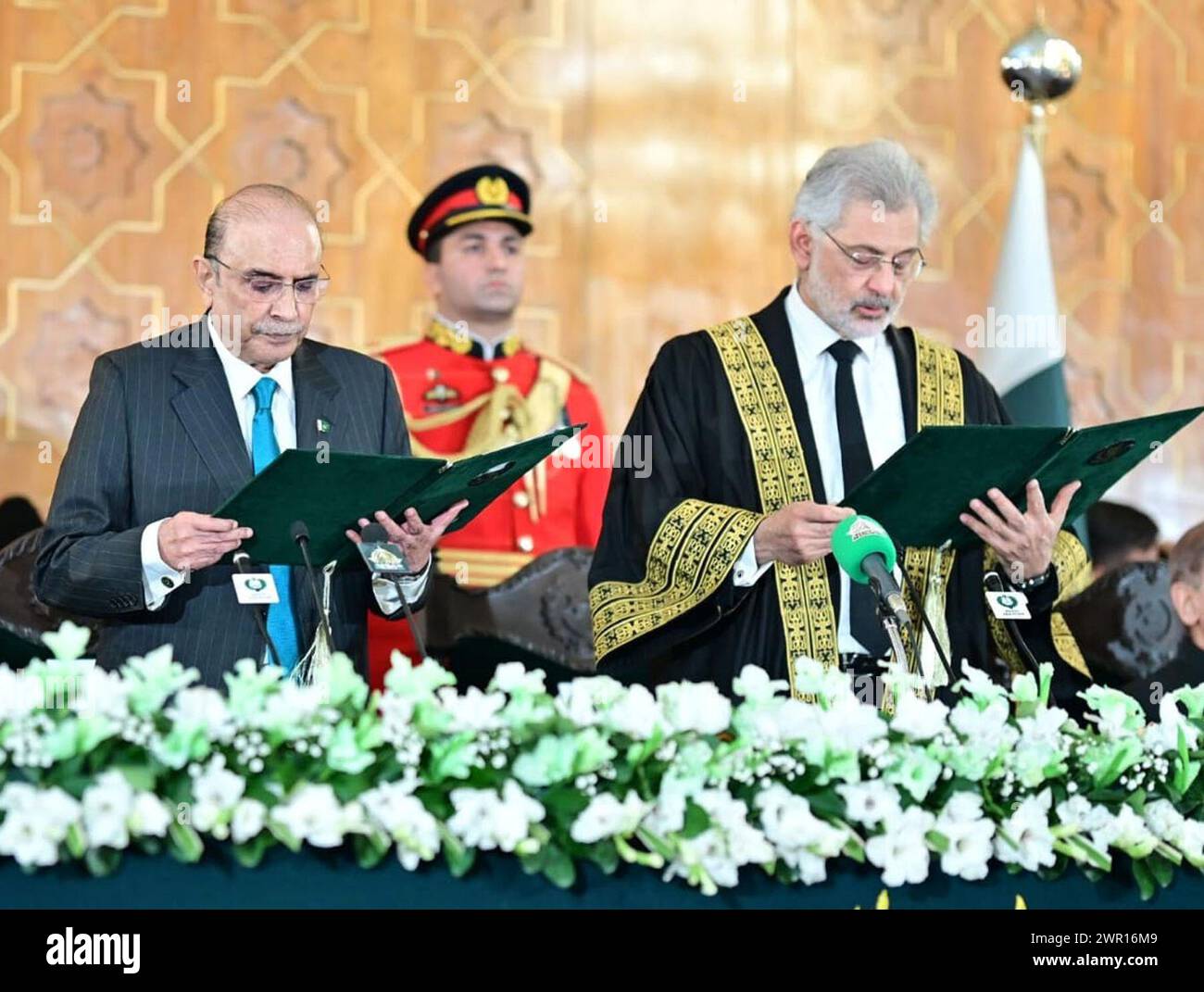 (240310) -- ISLAMABAD, March 10, 2024 (Xinhua) -- Chief Justice of ...
