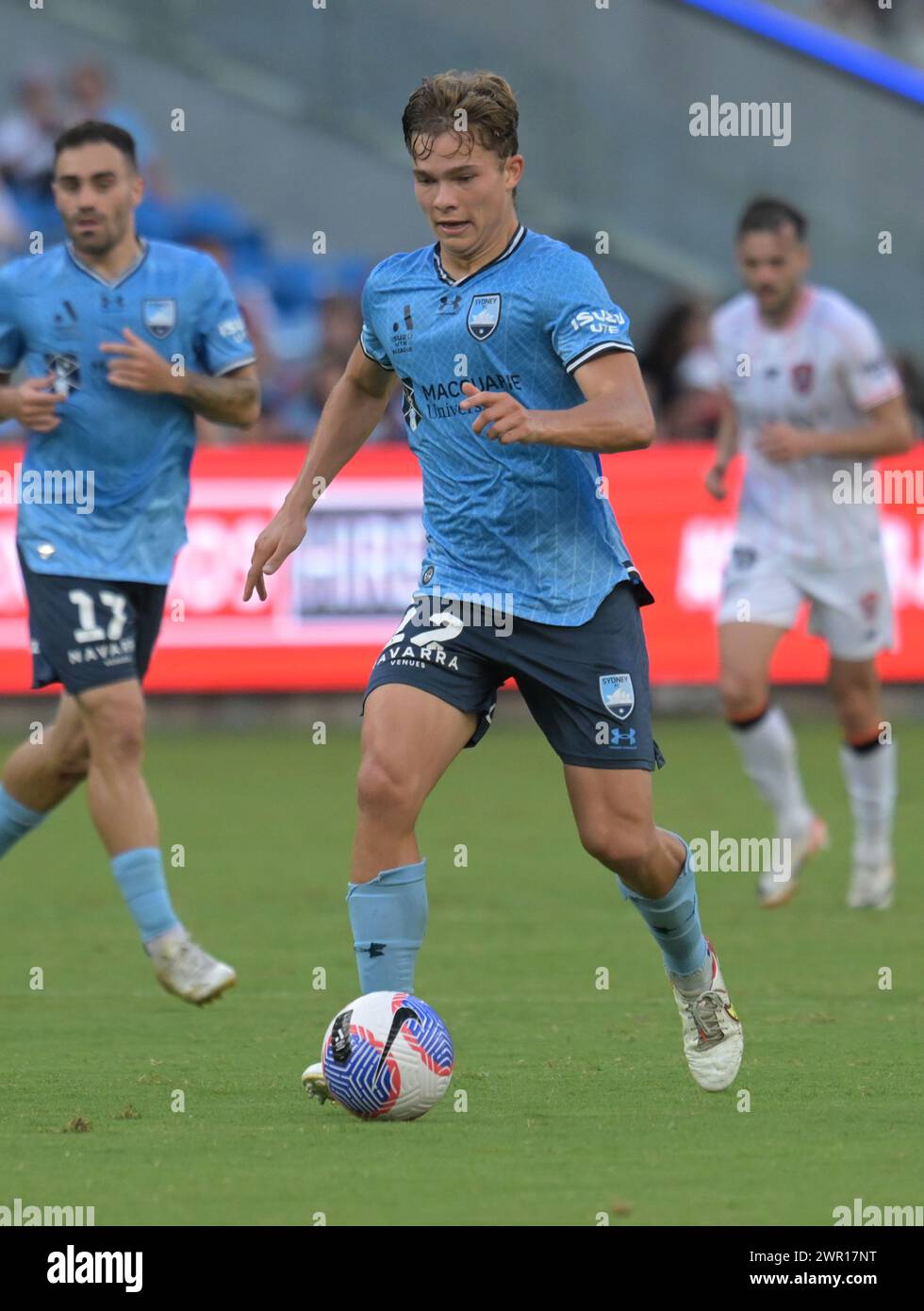 Sydney, Australia. 10th Mar, 2024. Corey John Hollman of Sydney FC team ...