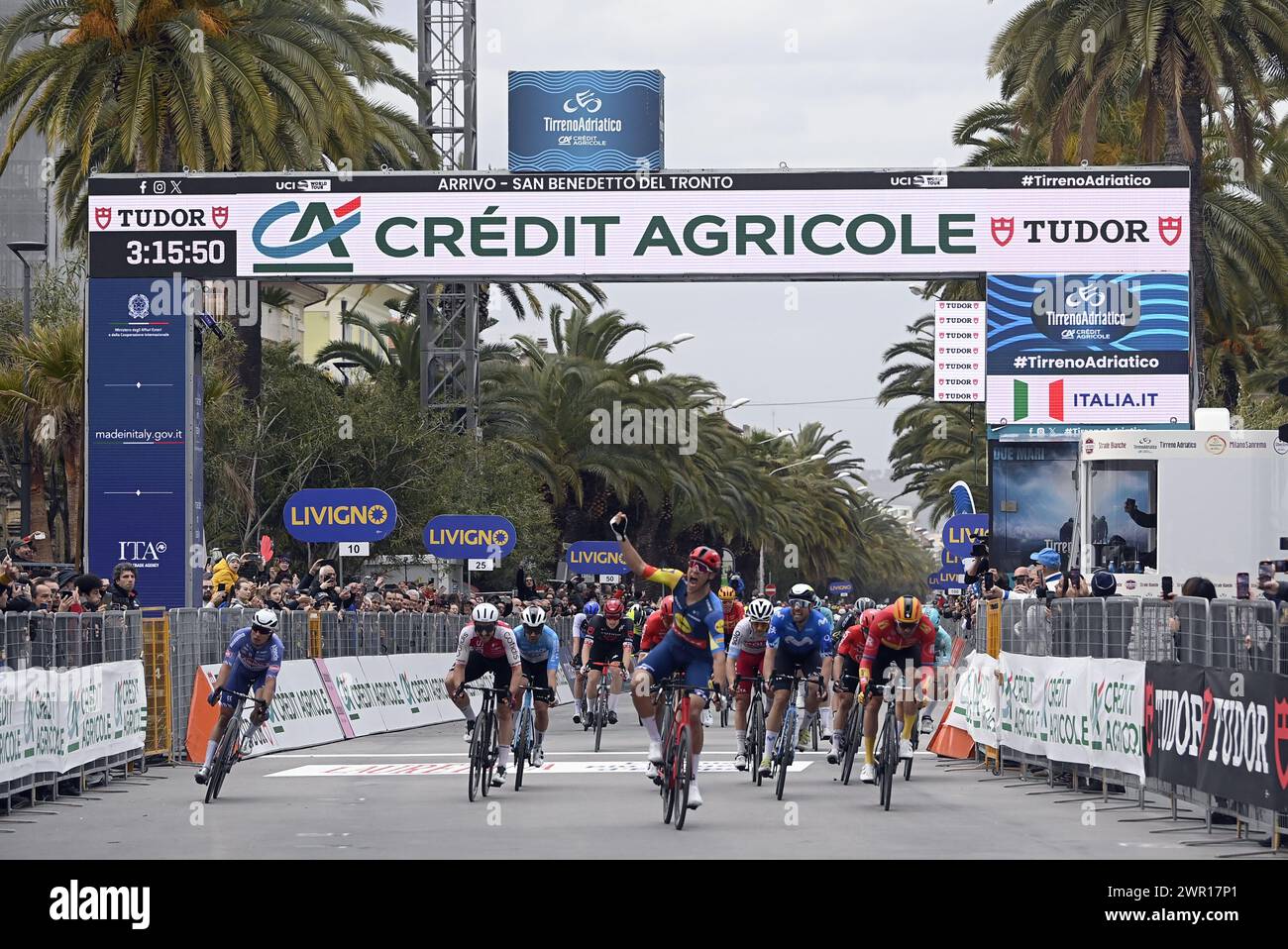 San Benedetto Del Tronto, Italia. 10th Mar, 2024. Milan Jonathan Team ...