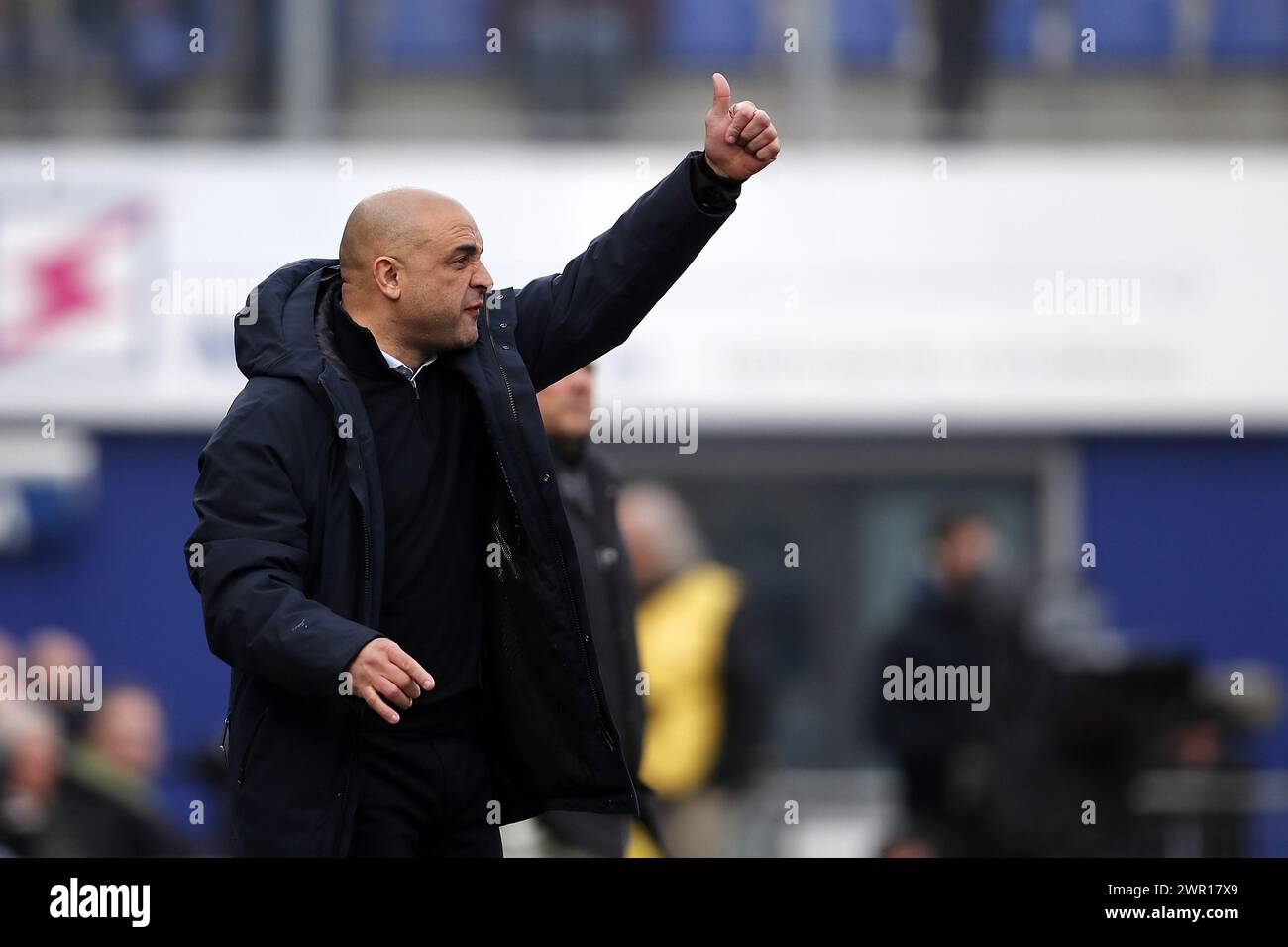 ZWOLLE - FC Volendam coach Regillio Simons during the Dutch Eredivisie ...