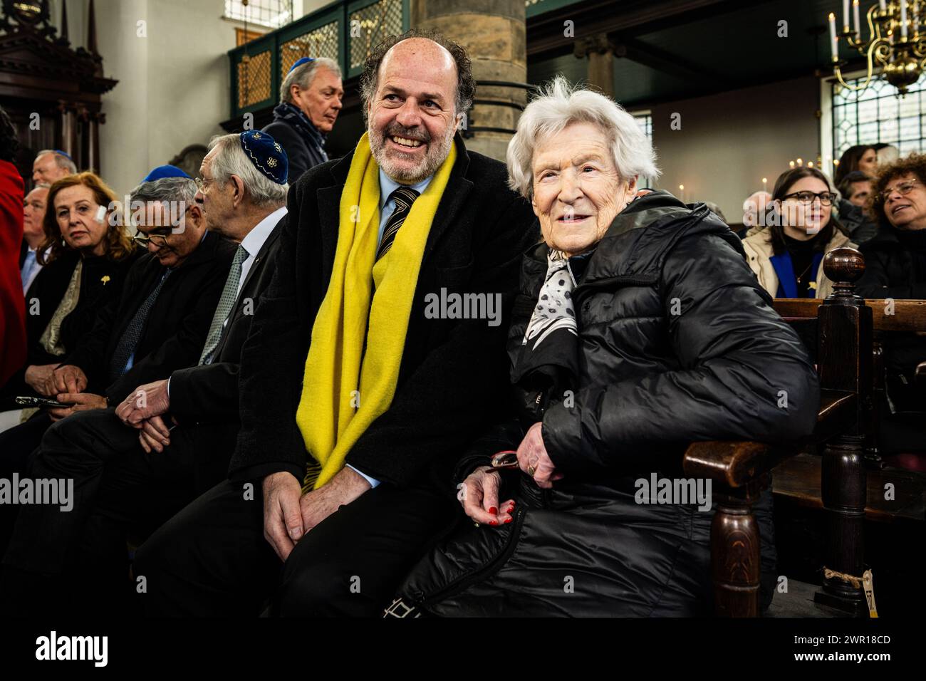 AMSTERDAM - (l-r) Ronald Leopold, Ted Musaph in the Portuguese ...
