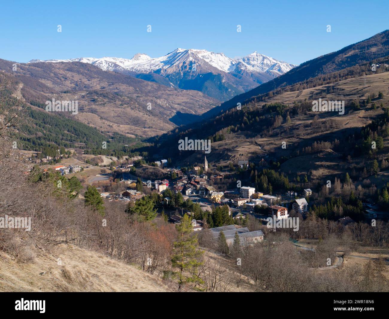 Cesana Torinese, Piedmont, Italy Stock Photo - Alamy