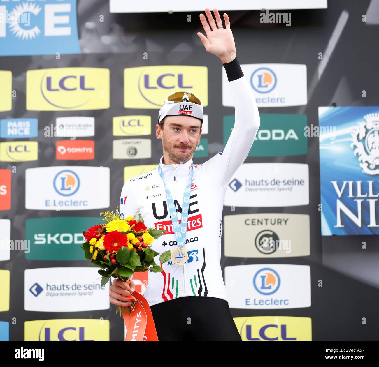 ©PHOTOPQR/NICE MATIN/Dylan Meiffret ; Nice ; 10/03/2024 ; Arrivee de la ...