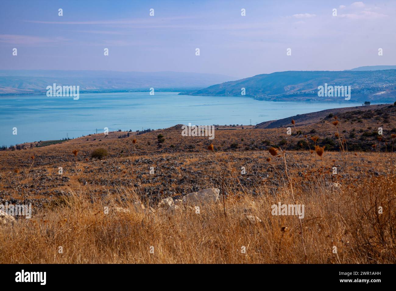 Sea of Galilee, also called Lake Tiberias or Kinneret Stock Photo - Alamy