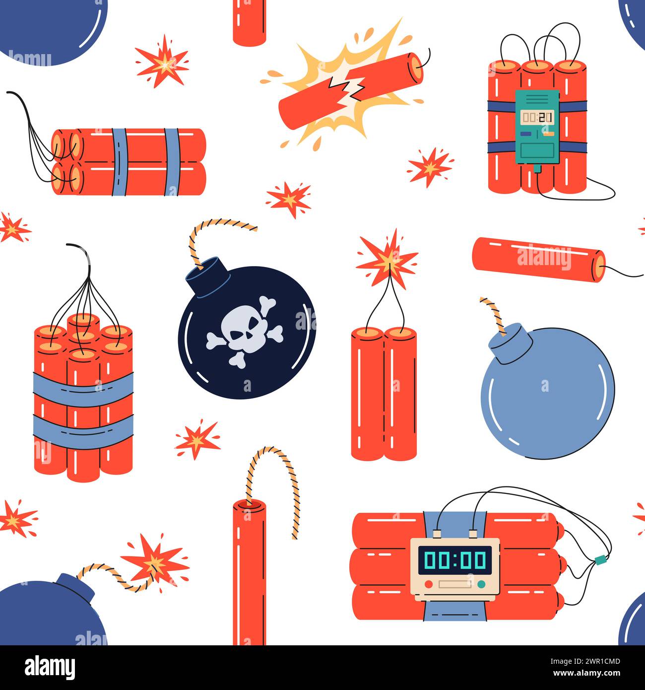 Dynamite bomb timer weapons hi-res stock photography and images - Alamy