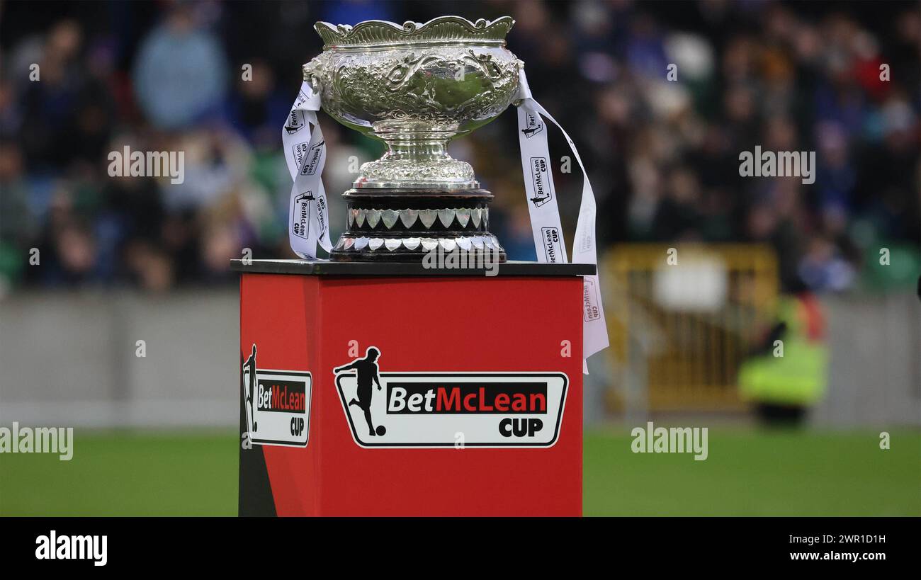 Linfield irish cup final 2024 hi-res stock photography and images - Alamy