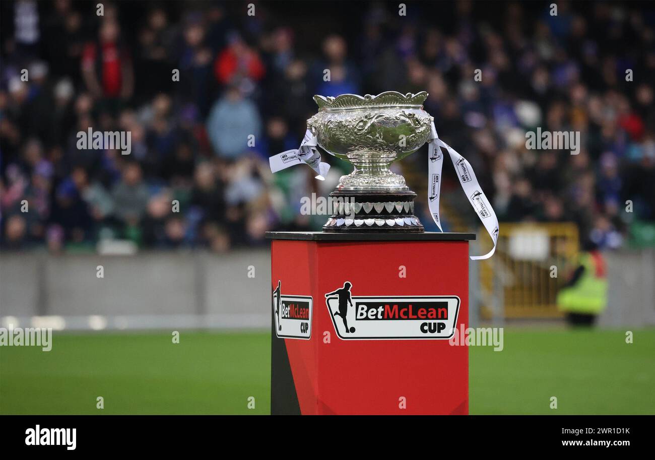 Linfield irish cup final 2024 hi-res stock photography and images - Alamy