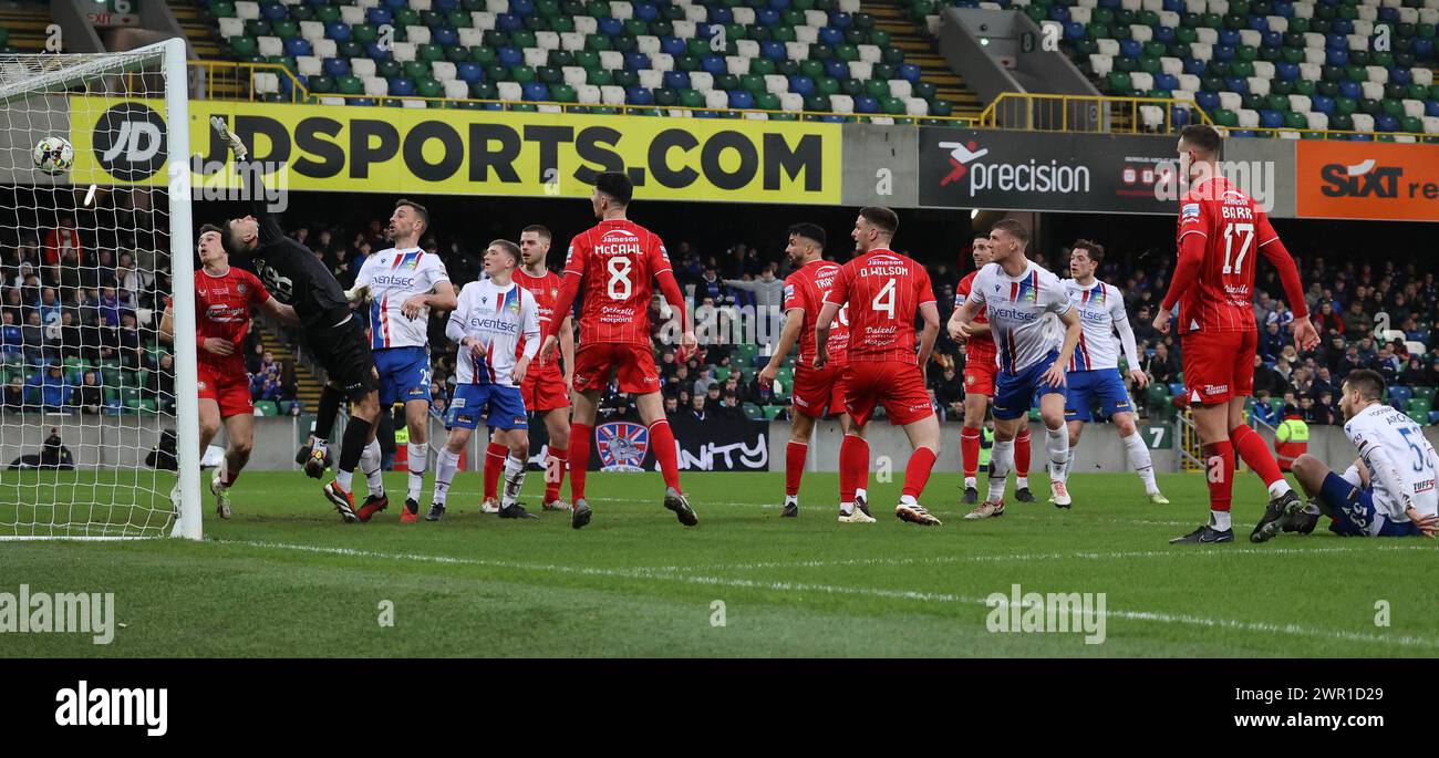Linfield irish cup final 2024 hi-res stock photography and images - Alamy