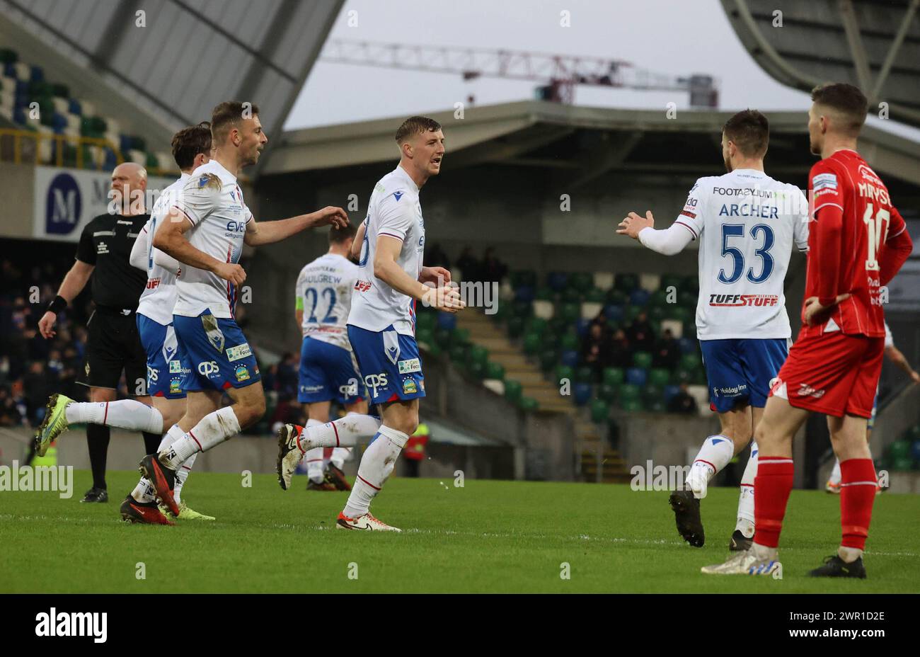 Northern ireland football cup final 2024 hi-res stock photography and ...
