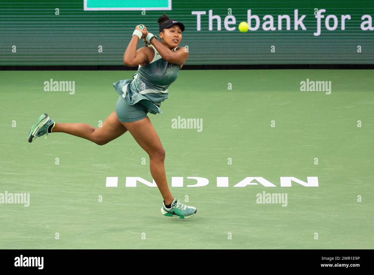 March 9, 2024: Naomi Osaka (JPN) defeated Liudmila Samsonova 7-5, 6-3 ...