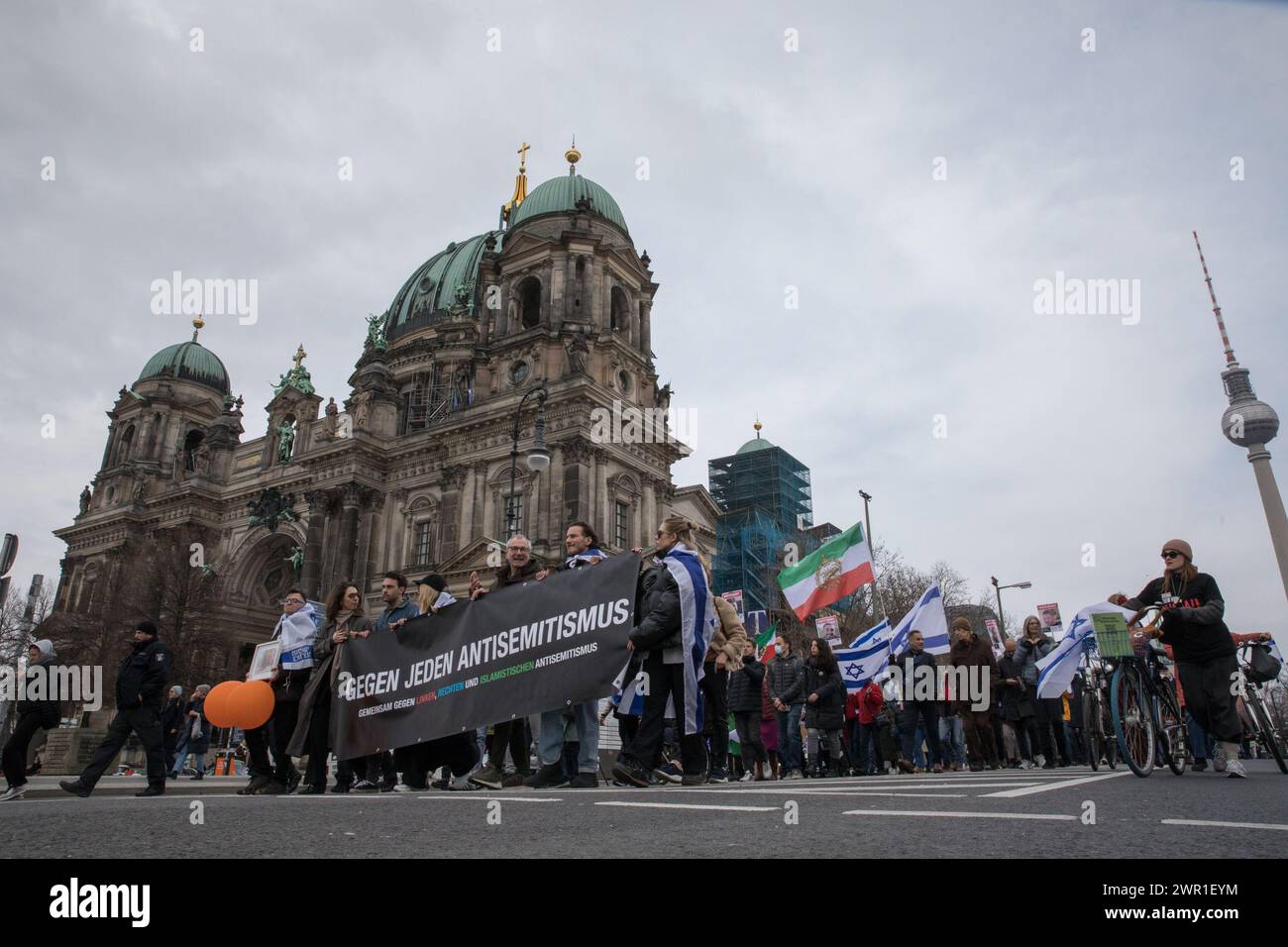 On March 10, 2024, a rally titled "Never again is now, together against ...