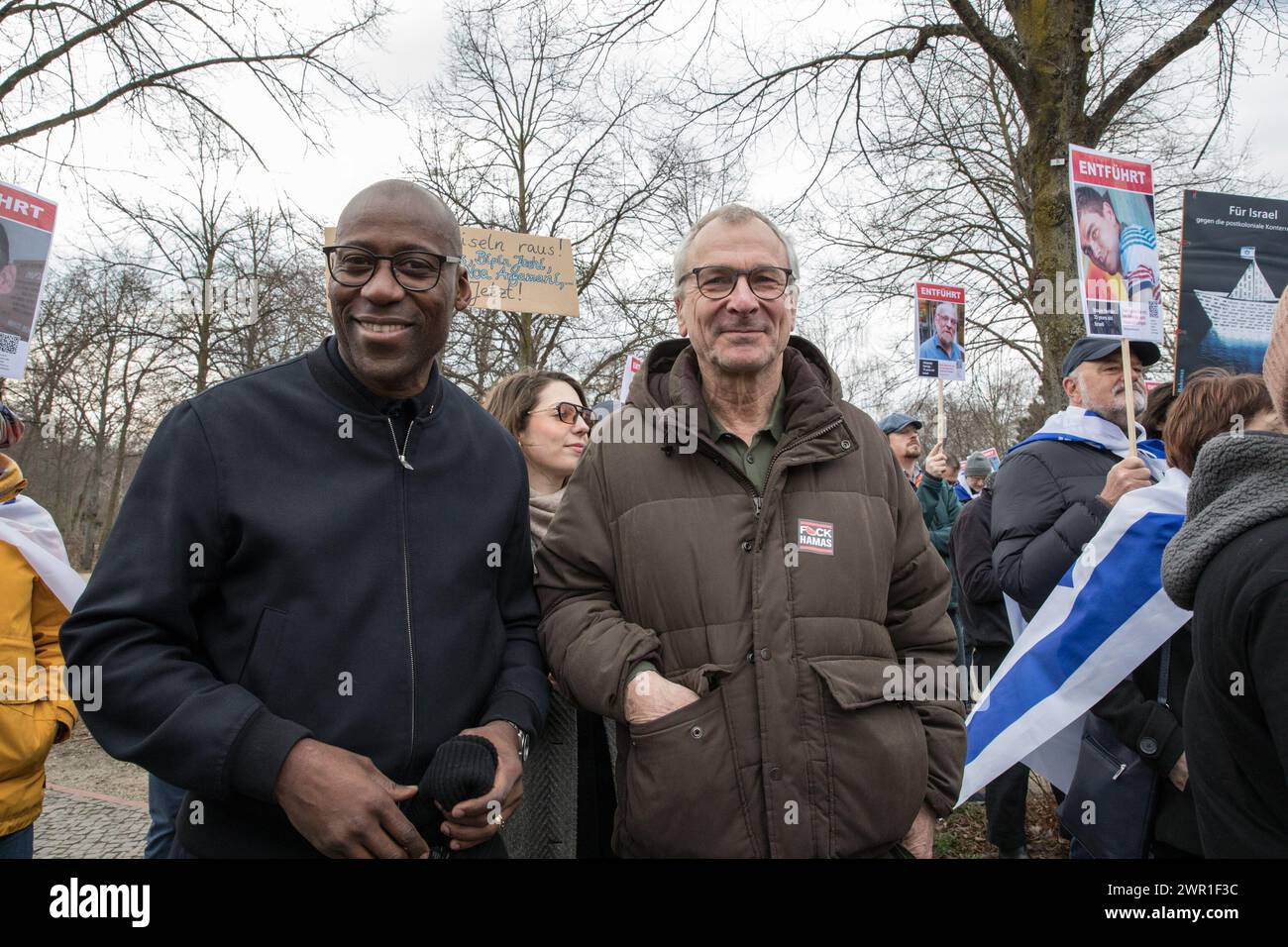 On March 10, 2024, a rally titled "Never again is now, together against ...