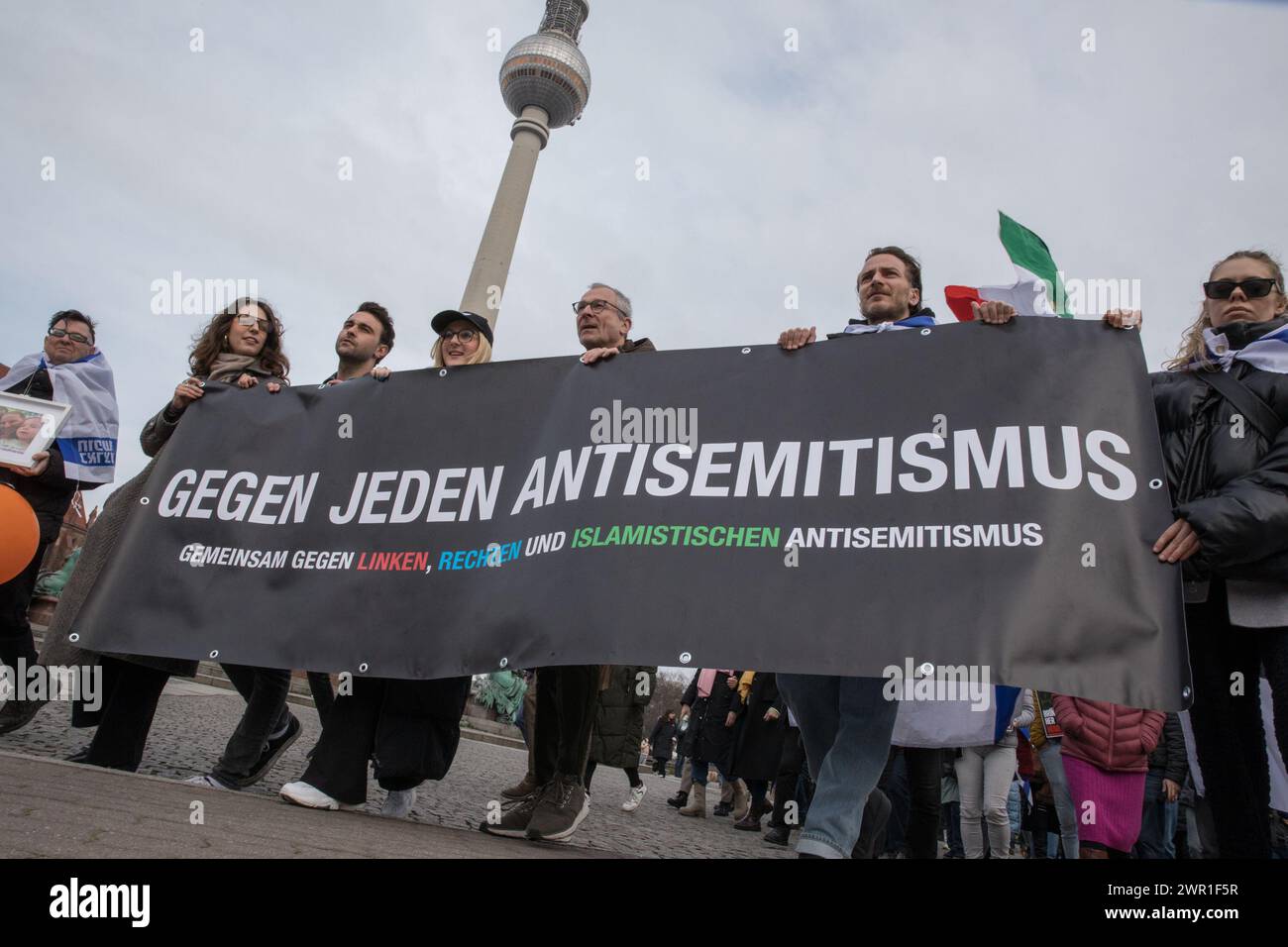 On March 10, 2024, a rally titled "Never again is now, together against ...