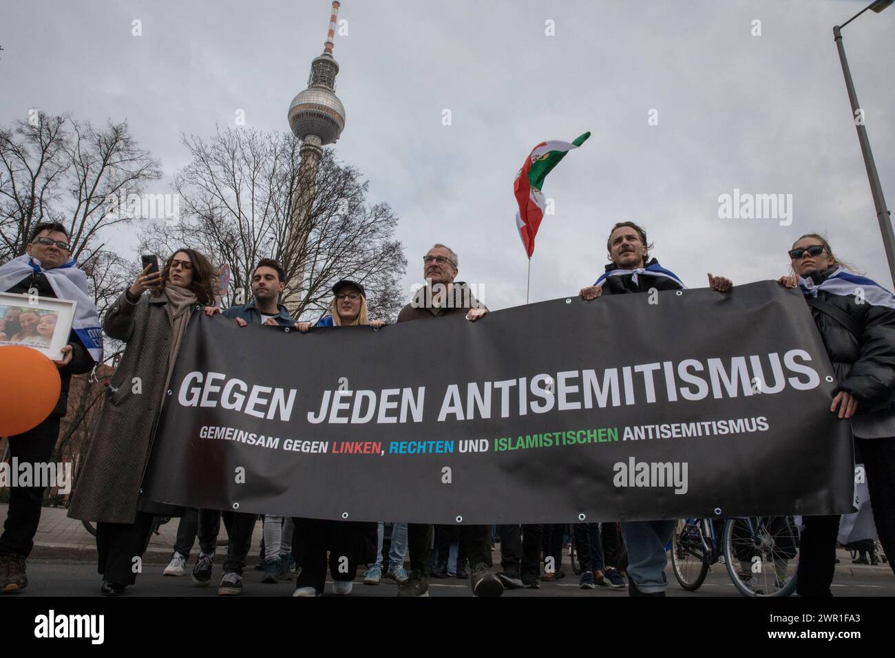 On March 10, 2024, a rally titled "Never again is now, together against ...