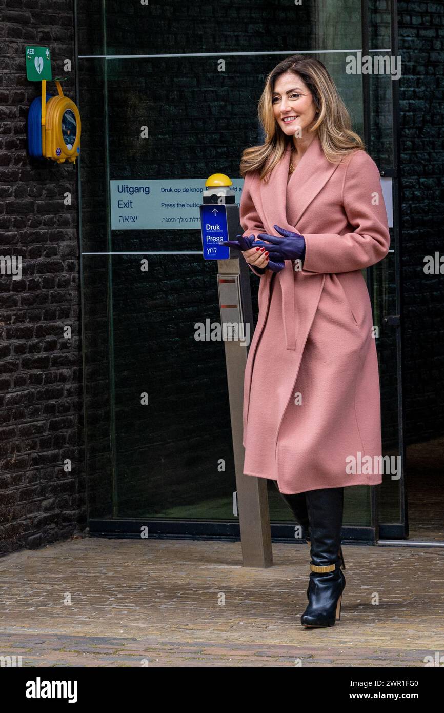 Dilan Yesilgoz at the opening of the National Holocaust Museum at the ...