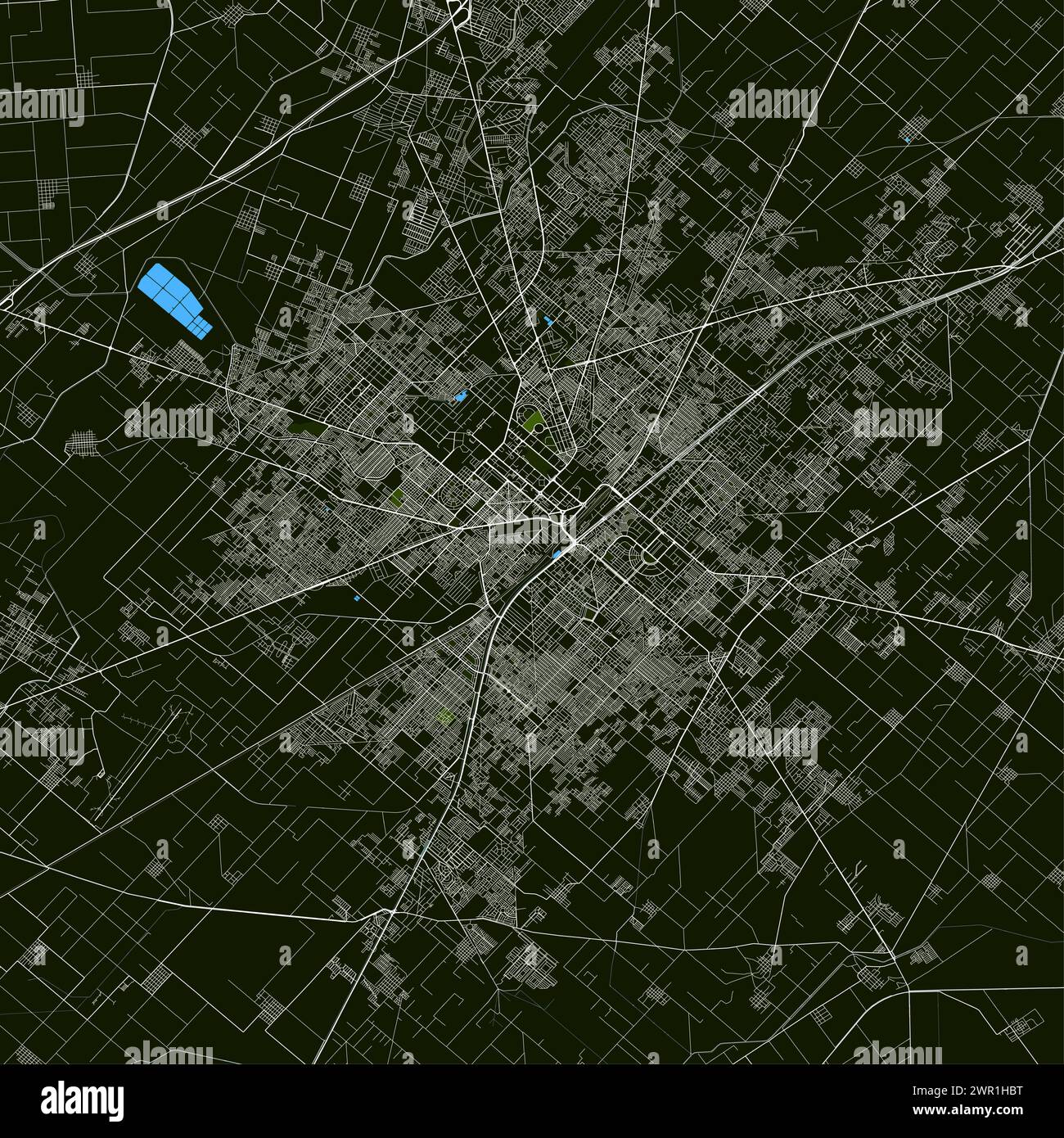 City map of Faisalabad, Punjab, Pakistan Stock Vector Image & Art - Alamy