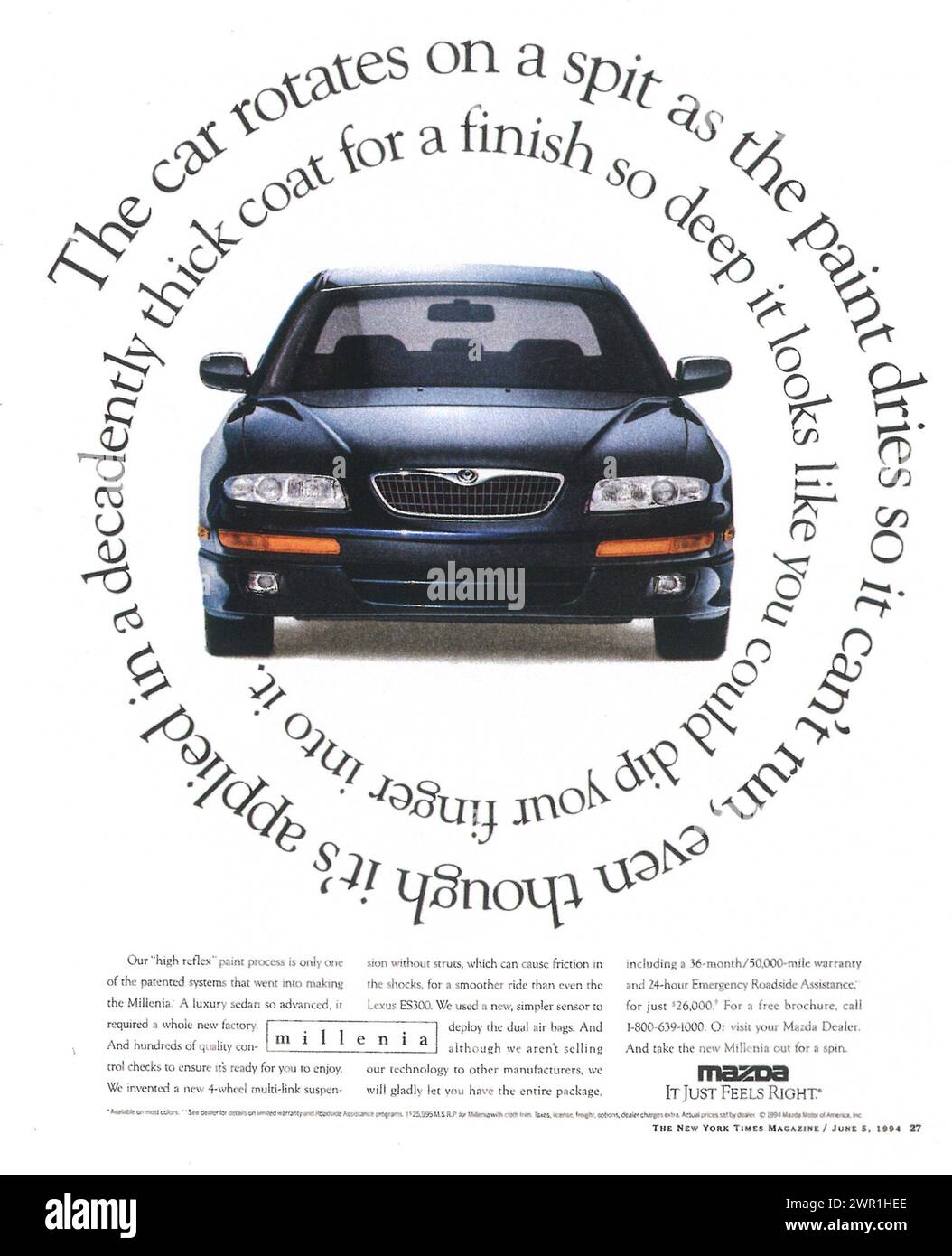 Mazda car 1990s hi-res stock photography and images - Alamy