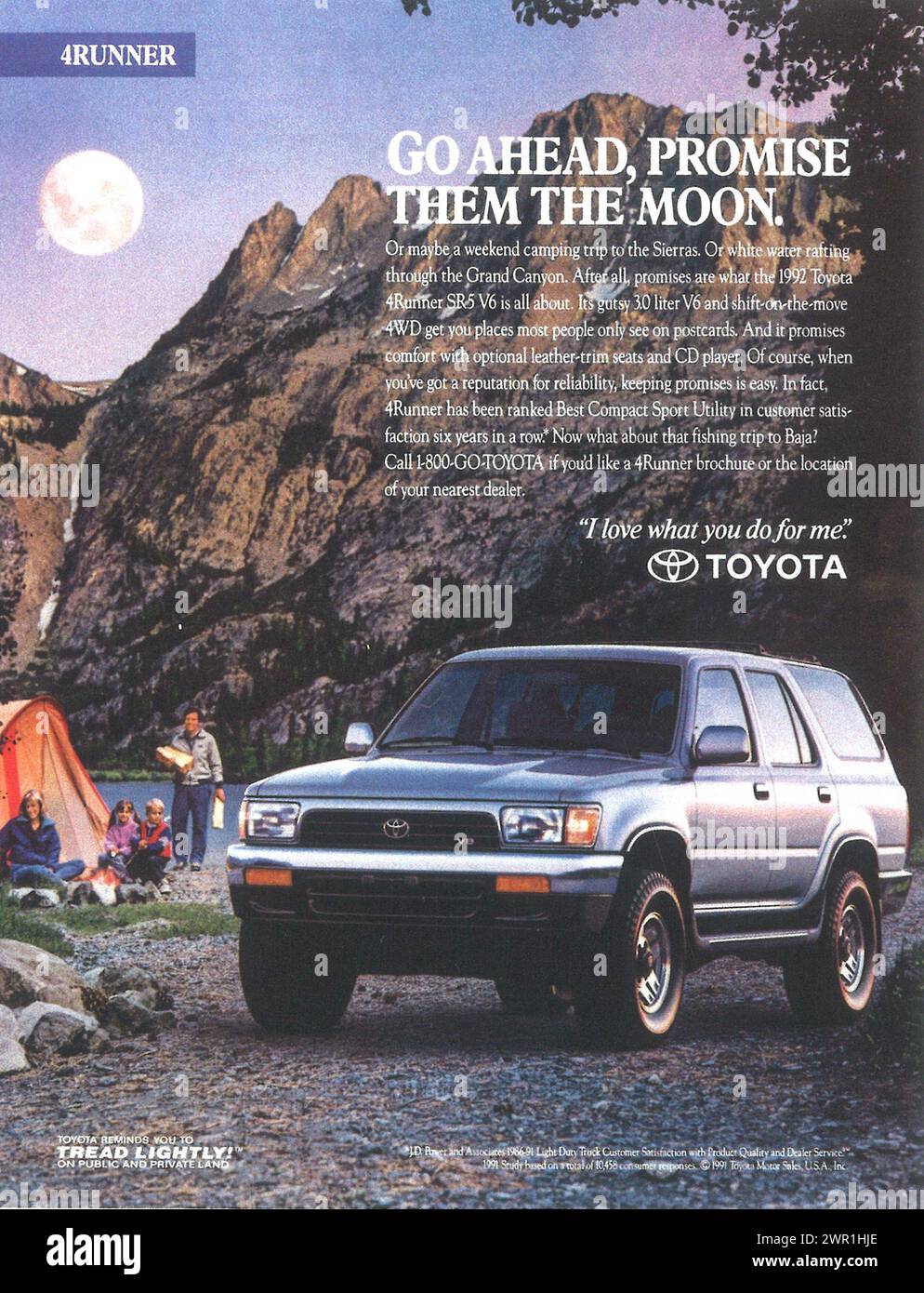 Toyota vintage advert hi-res stock photography and images - Alamy