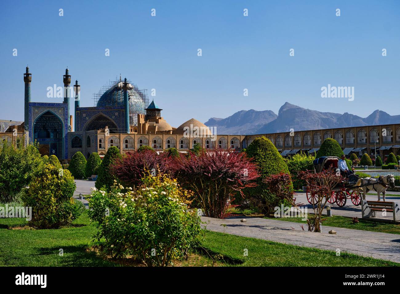 Isfahan, Iran, 06.30.2023: Naqshe Jahan Square, iran isfahan. Shah ...