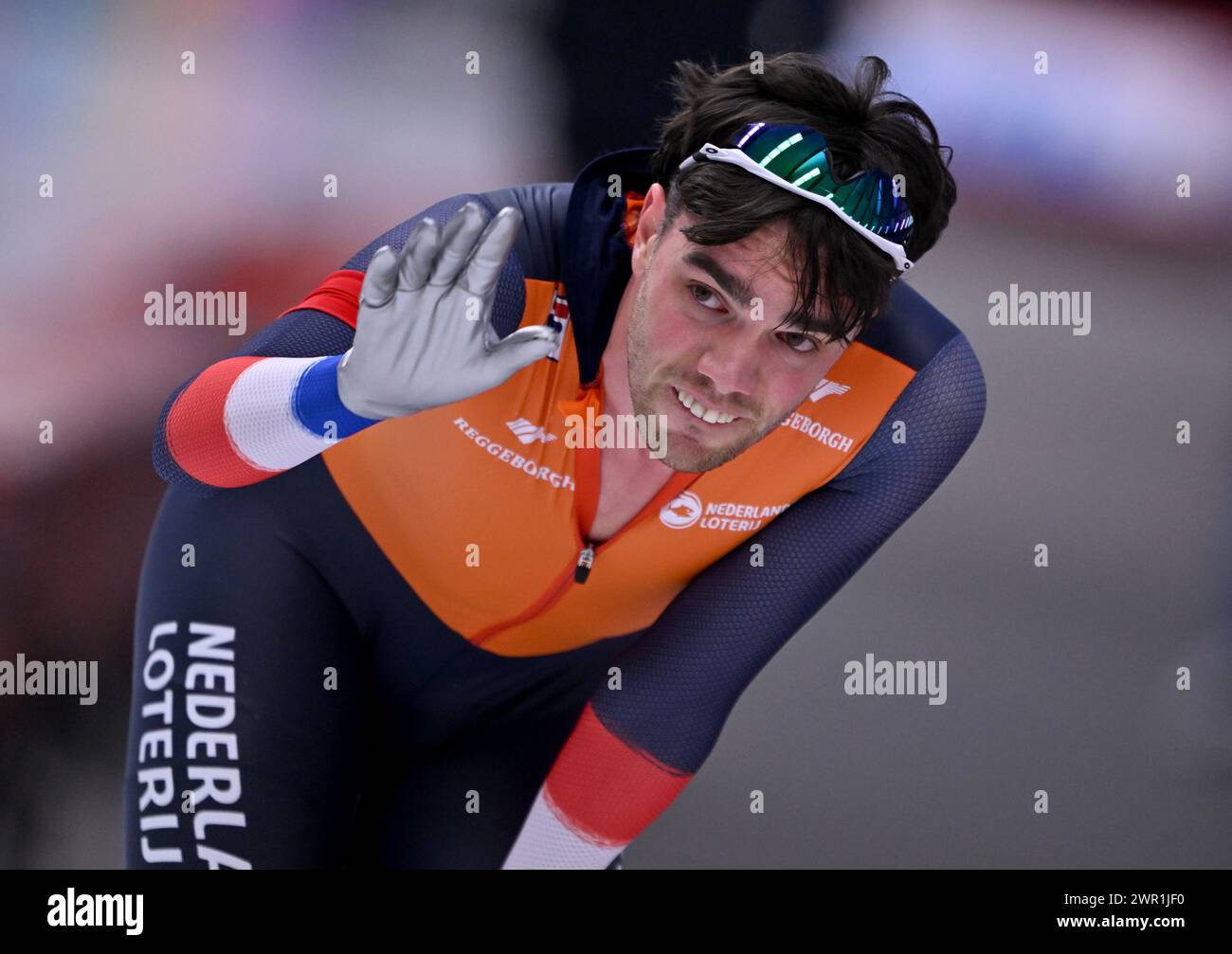 Inzell, Germany. 10th Mar, 2024. Speed skating, men, sprint world ...