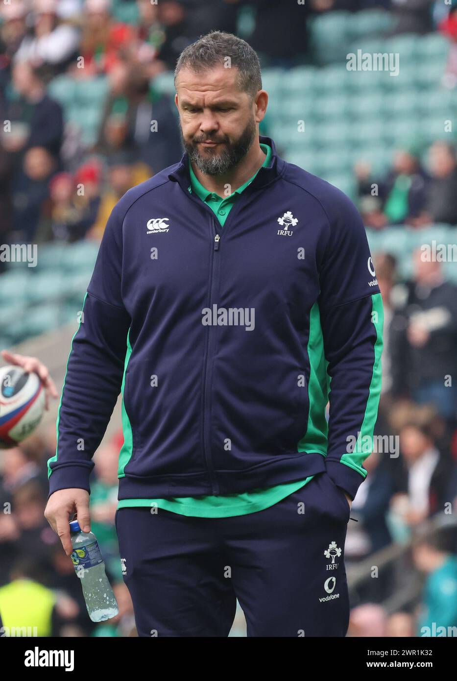 Andy Farrell Head Coach of Ireland during Guinness 6 Nations Rugby ...