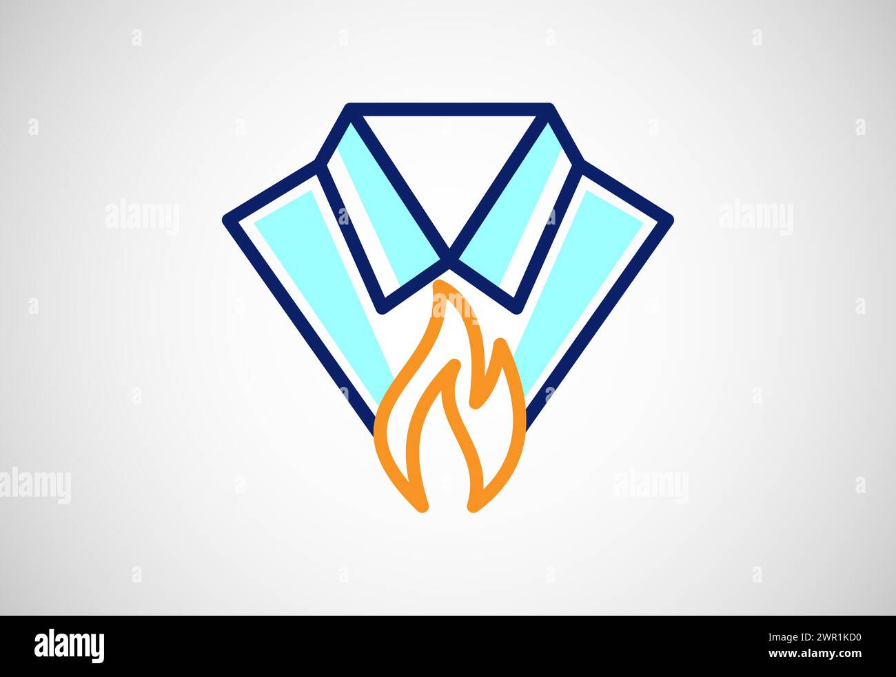 Fire label dress Stock Vector Images - Alamy