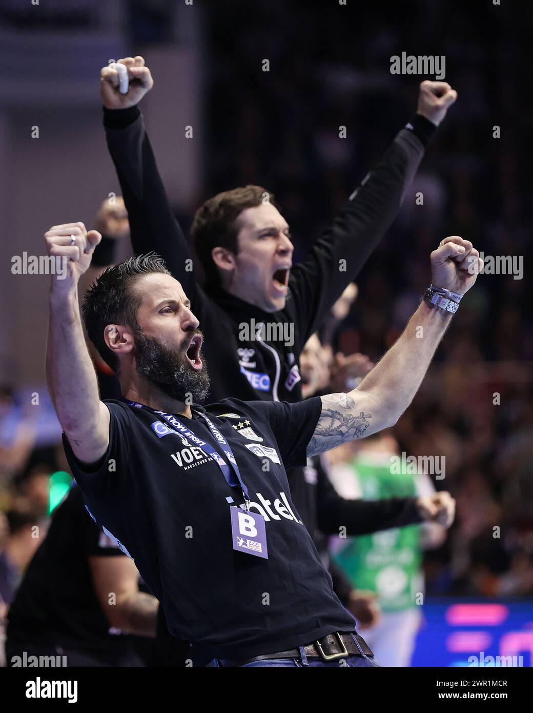 Magdeburg, Germany. 10th Mar, 2024. Handball, Bundesliga, SC Magdeburg ...