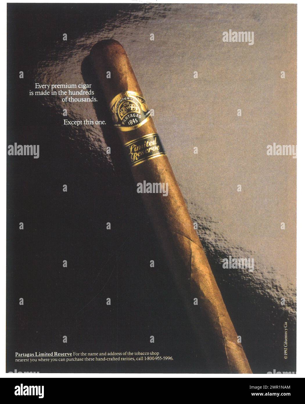 Cigar ad hi-res stock photography and images - Alamy