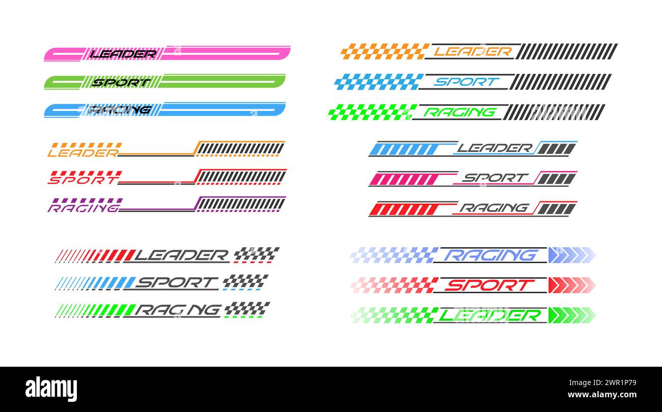 Car logo stickers Stock Vector Images - Alamy