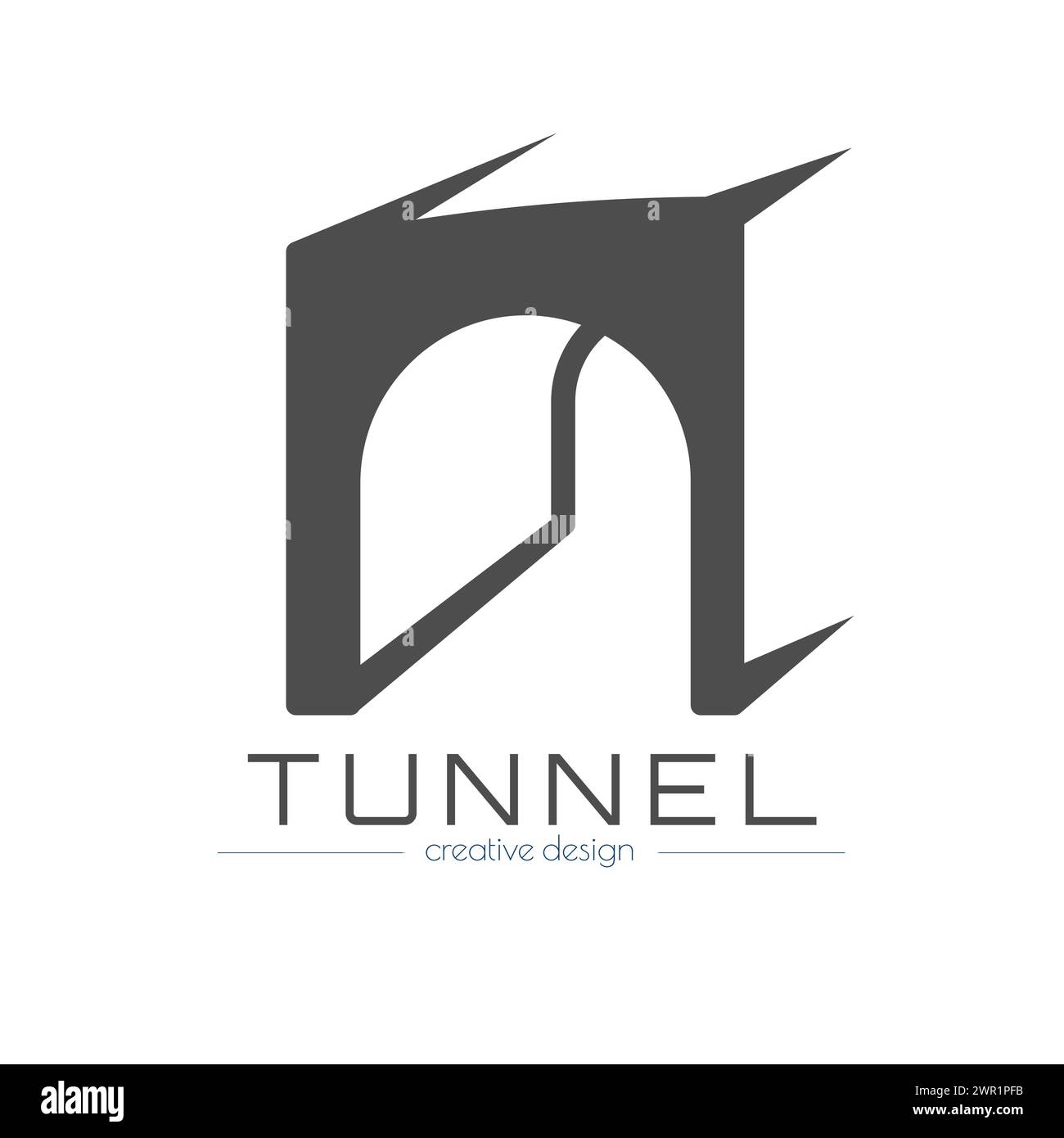Motorway tunnel motorway tunnel Cut Out Stock Images & Pictures - Alamy
