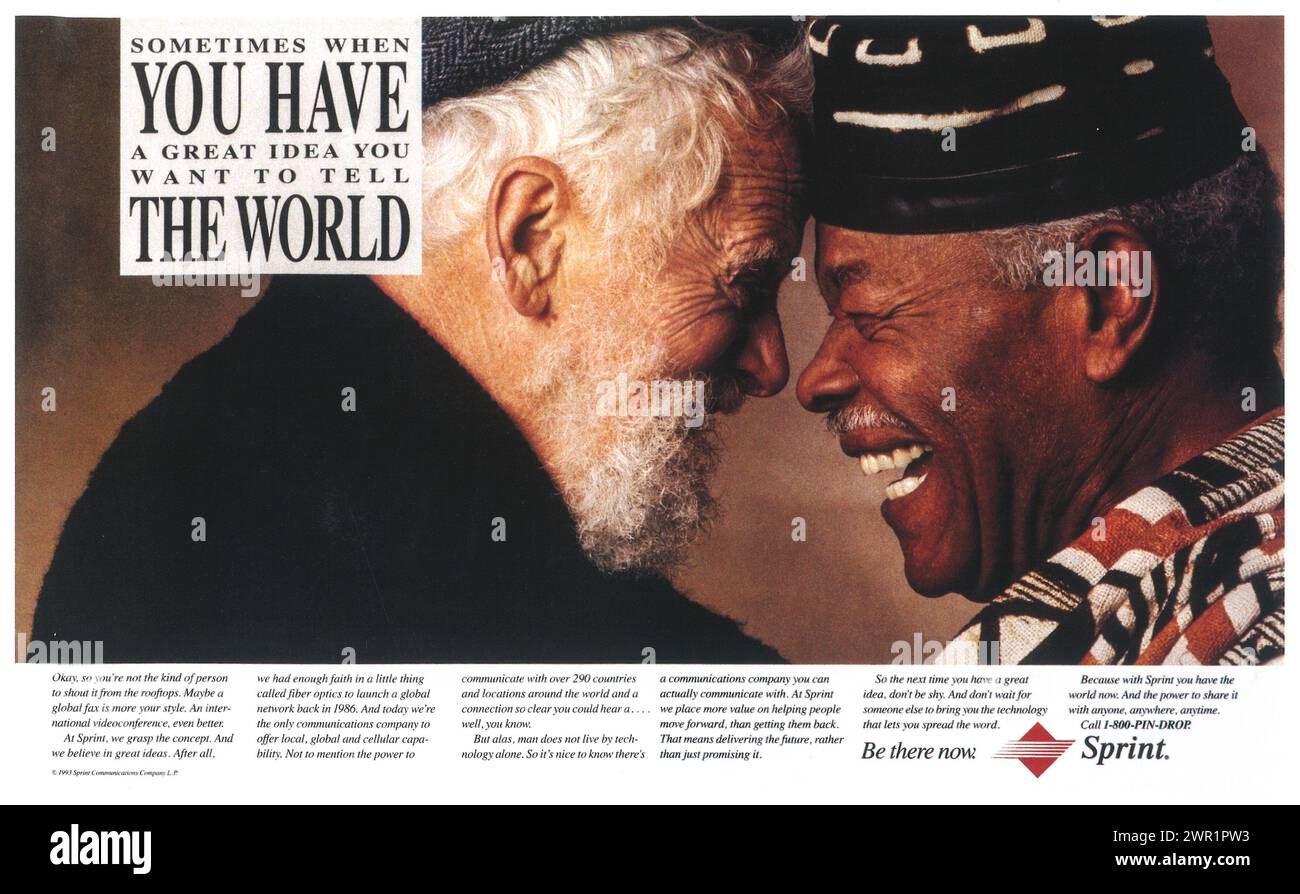 Telecommunications advertising hi-res stock photography and images - Alamy